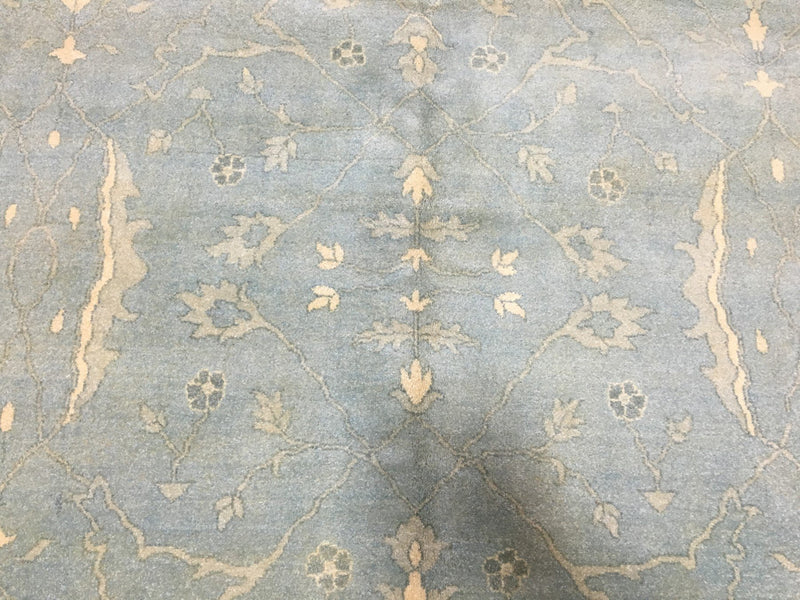 Blue and Beige Modern Oriental Rug 8'X10'