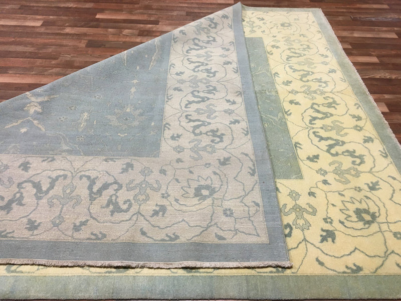 Blue and Beige Modern Oriental Rug 8'X10'